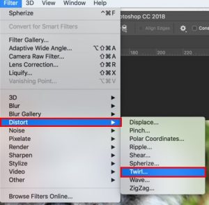Photoshop Distort Effect | Recreating Image with Distort Effect