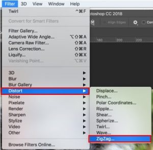 Photoshop Distort Effect | Recreating Image with Distort Effect