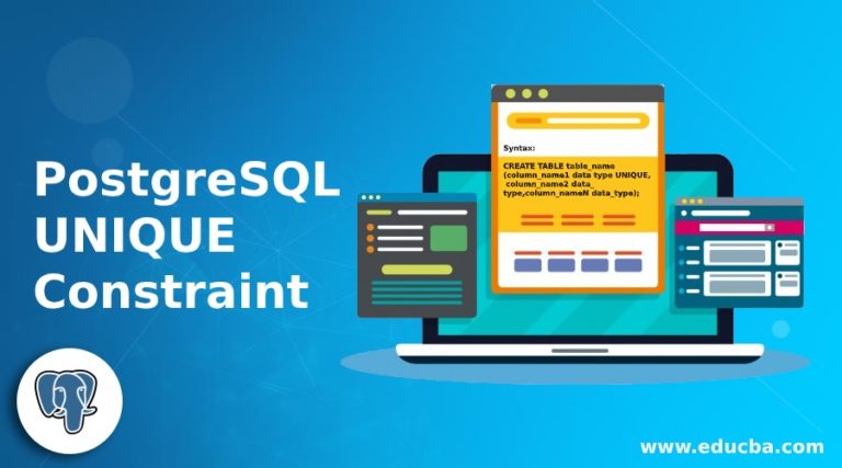 Postgresql Unique Constraint How Unique Constraint Works