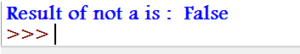 Python NOT Operator | Different Examples of Python NOT Operator