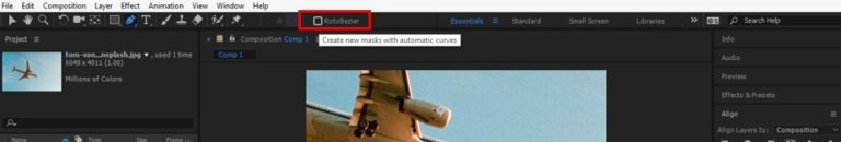 Rotoscoping in After Effects | Applying the Roto Brush Tool for Editing