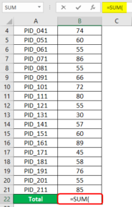 SUM Cells in Excel | Examples on How to SUM Cells in Excel