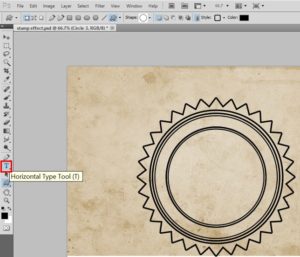 Stamp Effect in Photoshop | Create a Postage Stamp Text in Photoshop
