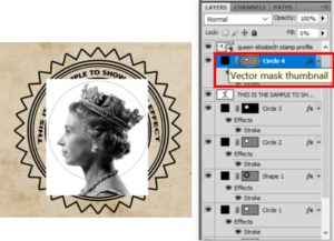 Stamp Effect in Photoshop | Create a Postage Stamp Text in Photoshop