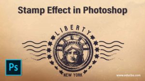Stamp Effect in Photoshop | Create a Postage Stamp Text in Photoshop