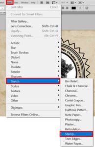 Stamp Effect in Photoshop | Create a Postage Stamp Text in Photoshop