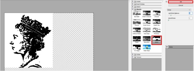 Stamp Effect in Photoshop | Create a Postage Stamp Text in Photoshop