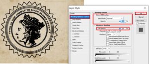 Stamp Effect in Photoshop | Create a Postage Stamp Text in Photoshop