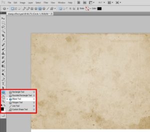 Stamp Effect in Photoshop | Create a Postage Stamp Text in Photoshop