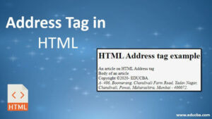 Address Tag in HTML | Learn How to Use Address Tag in HTML