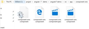 Angular 7 Components | Example of Angular 7 Components