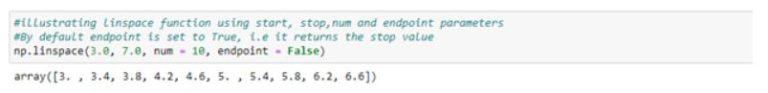 Numpylinspace A Quick Glance Of Numpylinspace With Examples 