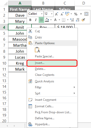 Add Rows In Excel Shortcut How To Add Rows In Excel Using Shortcut 