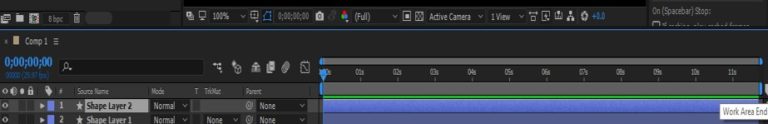 After Effects Timeline | Steps to Create Timeline Panel in After Effects