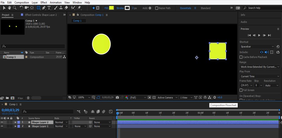 After Effects Timeline Steps To Create Timeline Panel In After Effects