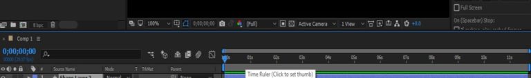 After Effects Timeline | Steps to Create Timeline Panel in After Effects