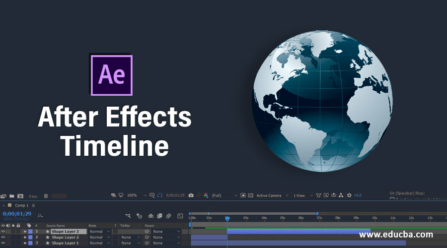 After Effects Timeline Steps To Create Timeline Panel In After Effects
