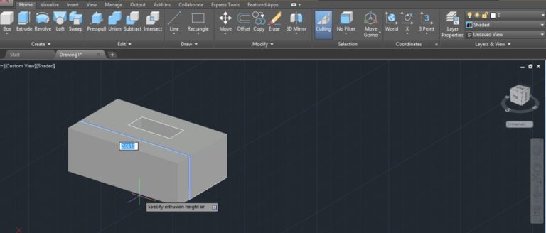 AutoCAD Presspull | Uses of Presspull Command in AutoCAD