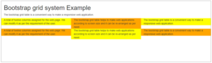 Bootstrap Grid Table | Learn the Examples of Bootstrap Grid Table