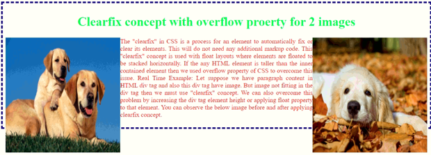 Css Clearfix How Does Clearfix Work In Css With Examples