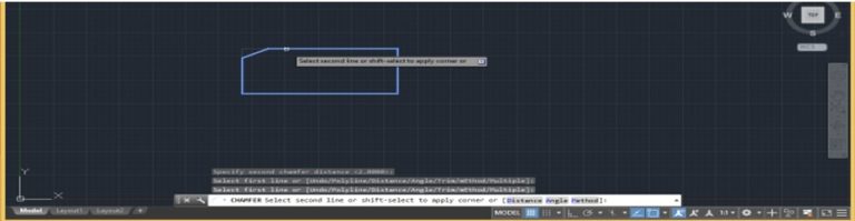 Chamfer in AutoCAD | How to Use Chamfer Command in AutoCAD?