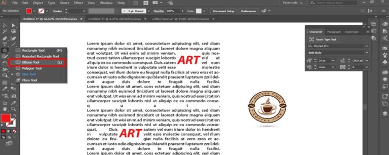 How to Warp Text in Illustrator? | Warping Text into any Shape in ...