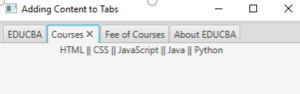 JavaFX TabPane | How to Create ScrollPane in JavaFX?