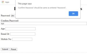 JavaScript Validator | JavaScript Validations on Client-Side