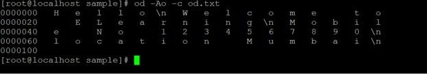 Linux Od Guide To How Linux Od Command Works With Examples 4984