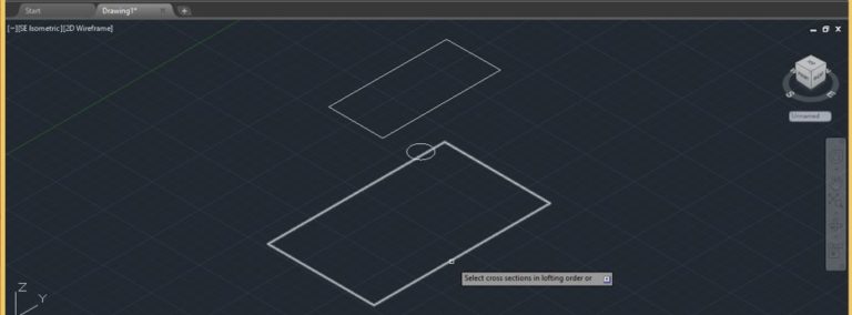 Loft in AutoCAD | Steps to Use the Loft Command in AutoCAD