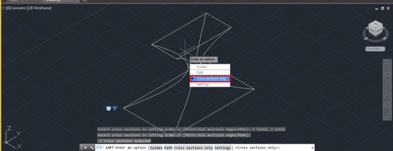 Loft in AutoCAD | Steps to Use the Loft Command in AutoCAD