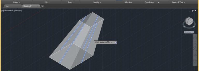 Loft in AutoCAD | Steps to Use the Loft Command in AutoCAD