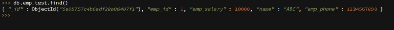 Mongodb Findandmodify Examples Of Mongodb Findandmodify