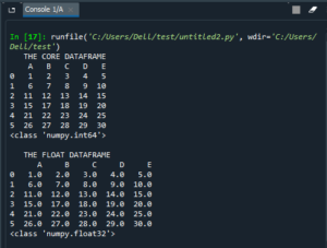 DataFrame.astype() | Examples of Pandas DataFrame.astype()