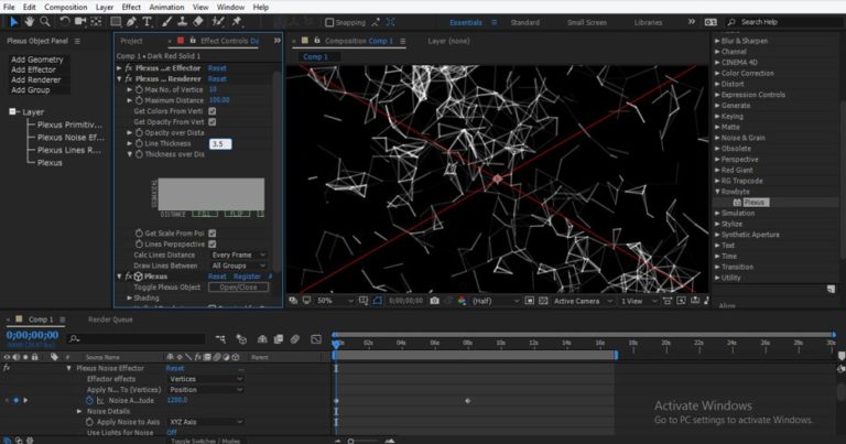 Plexus After Effects | Steps to Create Plexus in After Effects
