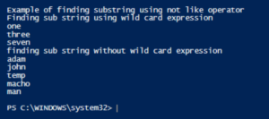 PowerShell Like Operator | Learn the Examples of Like Operator