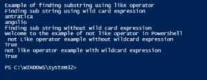 PowerShell Like Operator | Learn the Examples of Like Operator