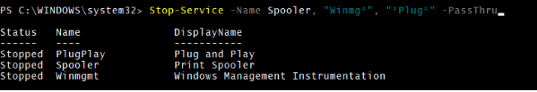 Powershell Stop Service Learn The Examples Of Powershell Stop Service