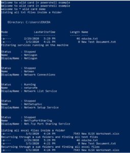 PowerShell Wildcards | Types of Wildcard Expressions in PowerShell