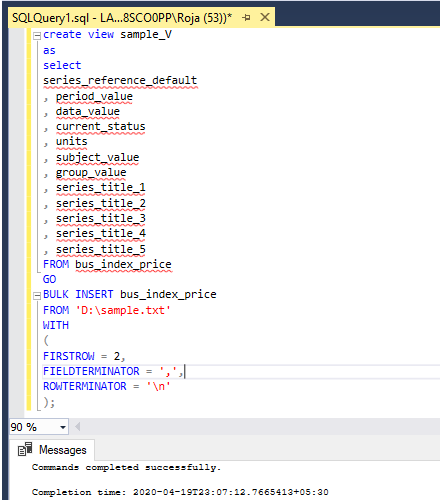 SQL Bulk Insert Guide To How Bulk Insert In SQL With Sample Queries