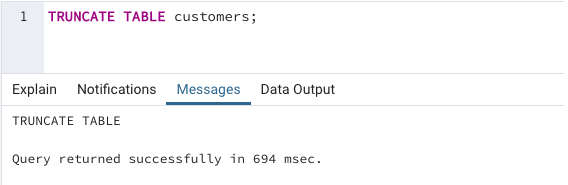 SQL TRUNCATE Learn The Examples Of TRUNCATE TABLE Statement