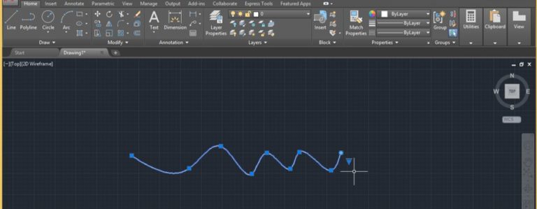 Spline in AutoCAD | Techniques and Steps to Create Spline in AutoCAD