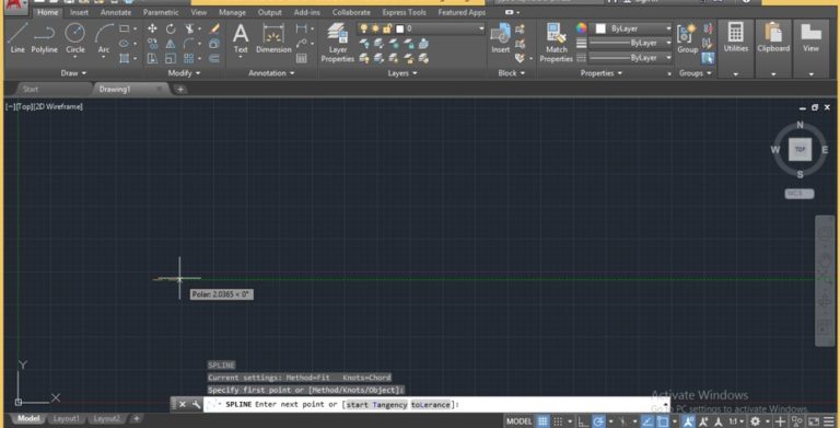 Spline in AutoCAD | Techniques and Steps to Create Spline in AutoCAD