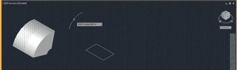 Sweep in AutoCAD | Create Effective Objects with Sweep Command