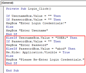 VBA Login | How to Generate Login User Form in VBA?