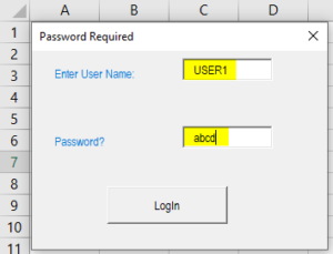 VBA Login | How to Generate Login User Form in VBA?