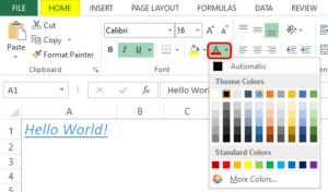Formatting Text in Excel | Examples on How to Format Text in Excel