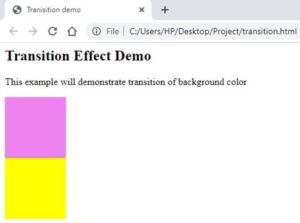 CSS Transition Effects | Examples of CSS Transition Effects