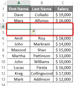 Add Rows in Excel Shortcut | How to Add Rows in Excel using Shortcut?