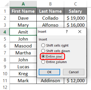 Add Rows in Excel Shortcut | How to Add Rows in Excel using Shortcut?